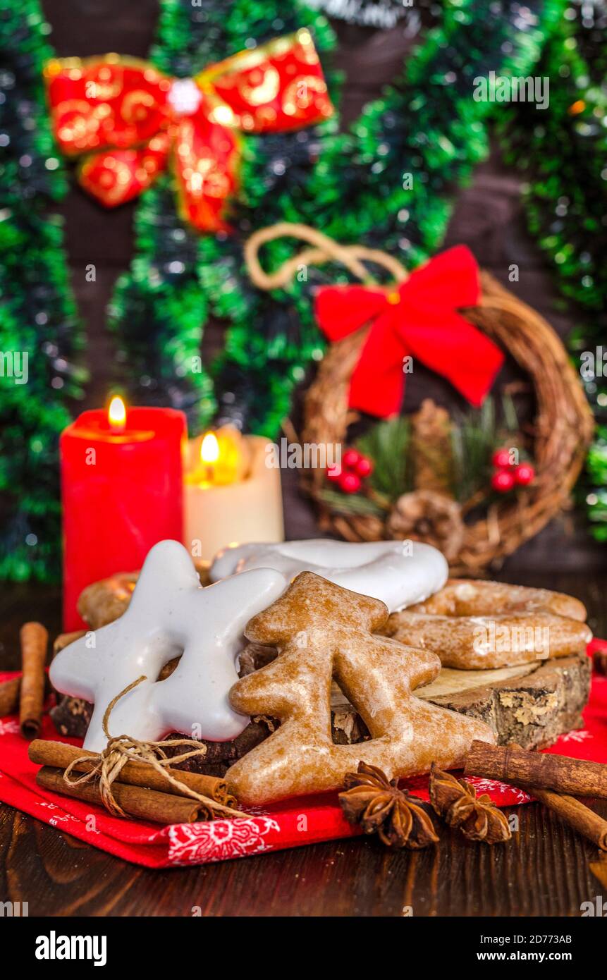 Christmas gingerbread spices on hi-res stock photography and images - Alamy