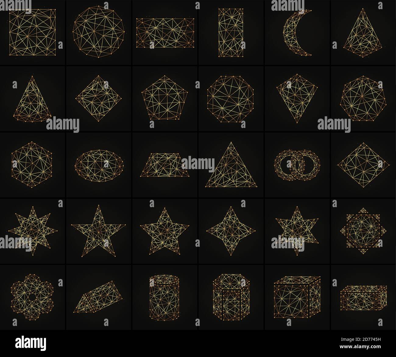 Geometric shapes made from hi-res stock photography and images - Alamy