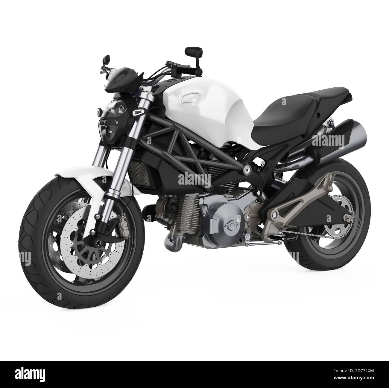 Sport Motorcycle Isolated Stock Photo - Alamy