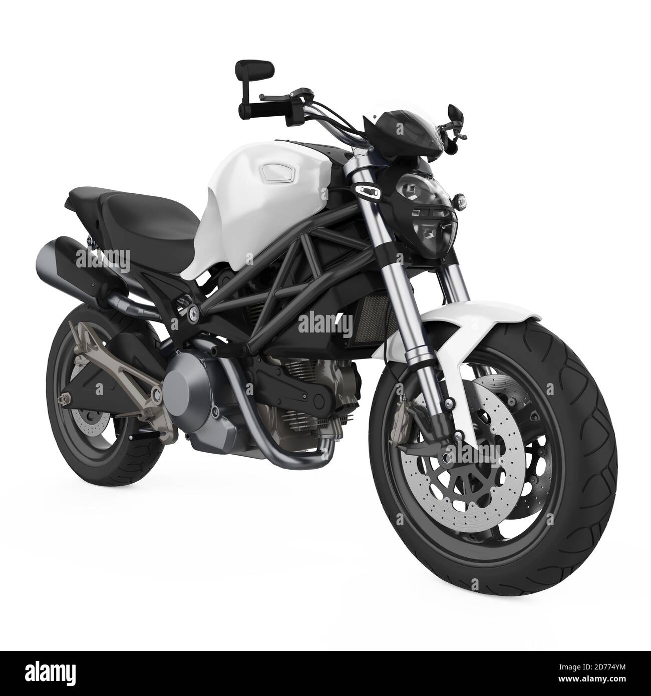 Sport Motorcycle Isolated Stock Photo - Alamy
