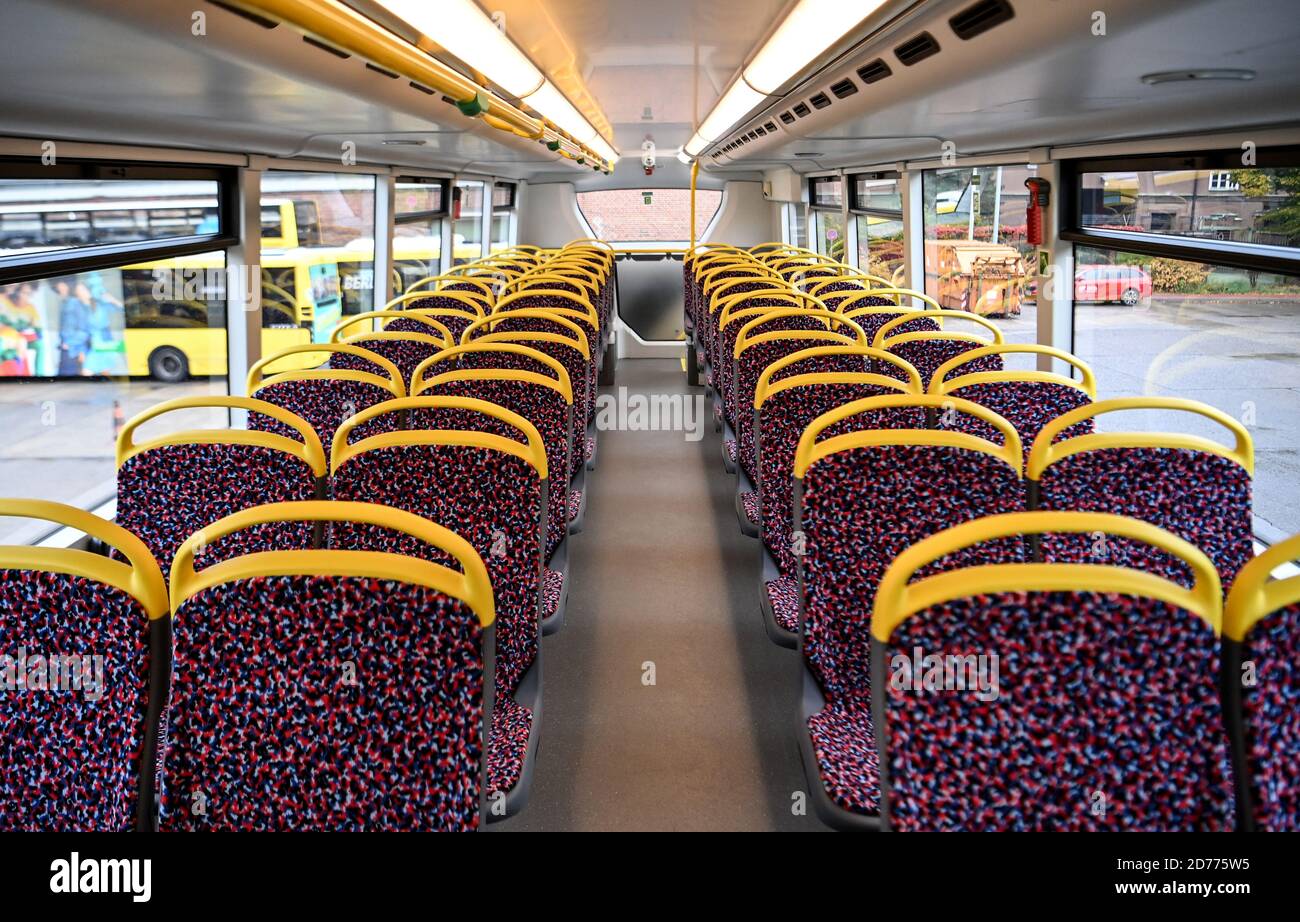 Berlin, Germany. 21st Oct, 2020. A bus of the type "Alexander Dennis ...