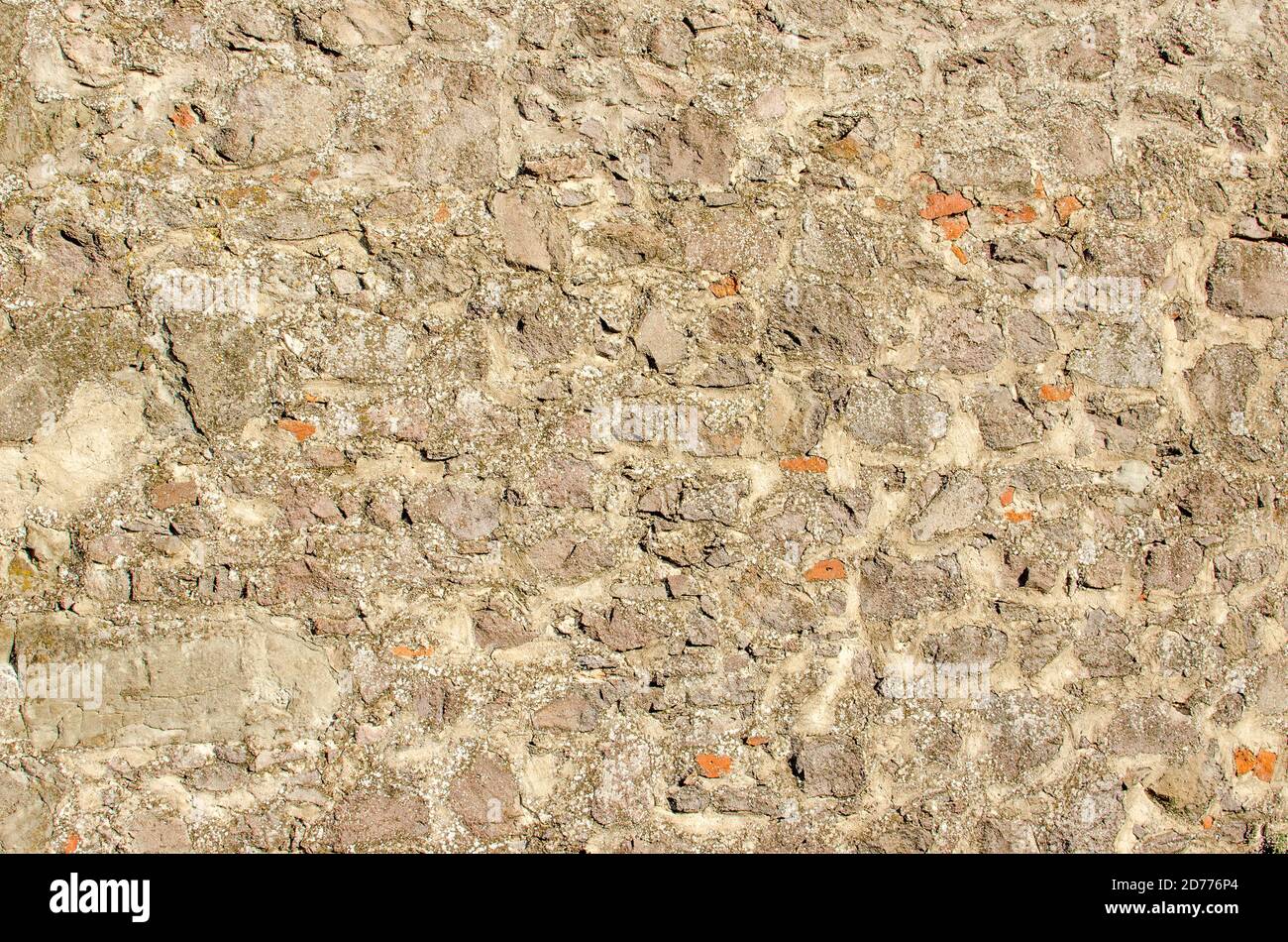 Stone wall texture background natural color Stock Photo - Alamy