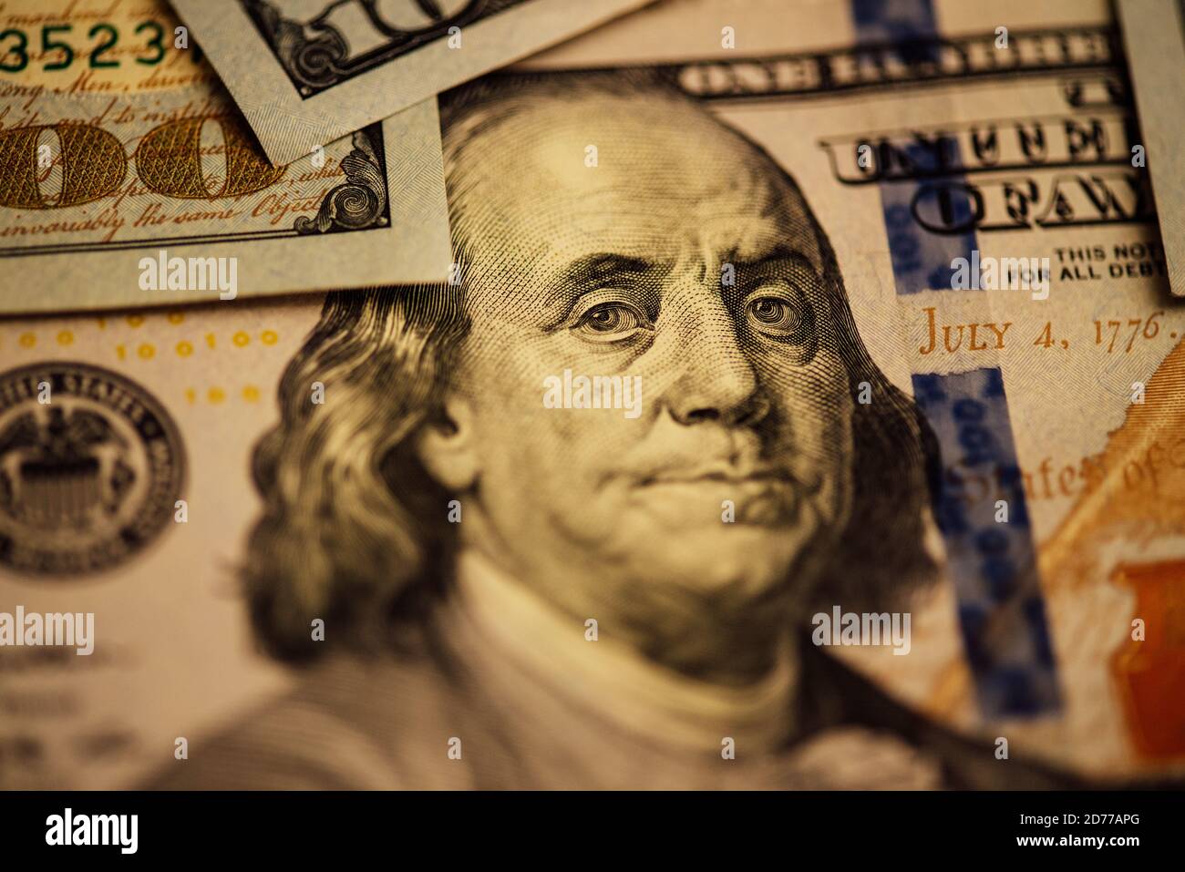dollars background. Dollars background. Background of different us ...
