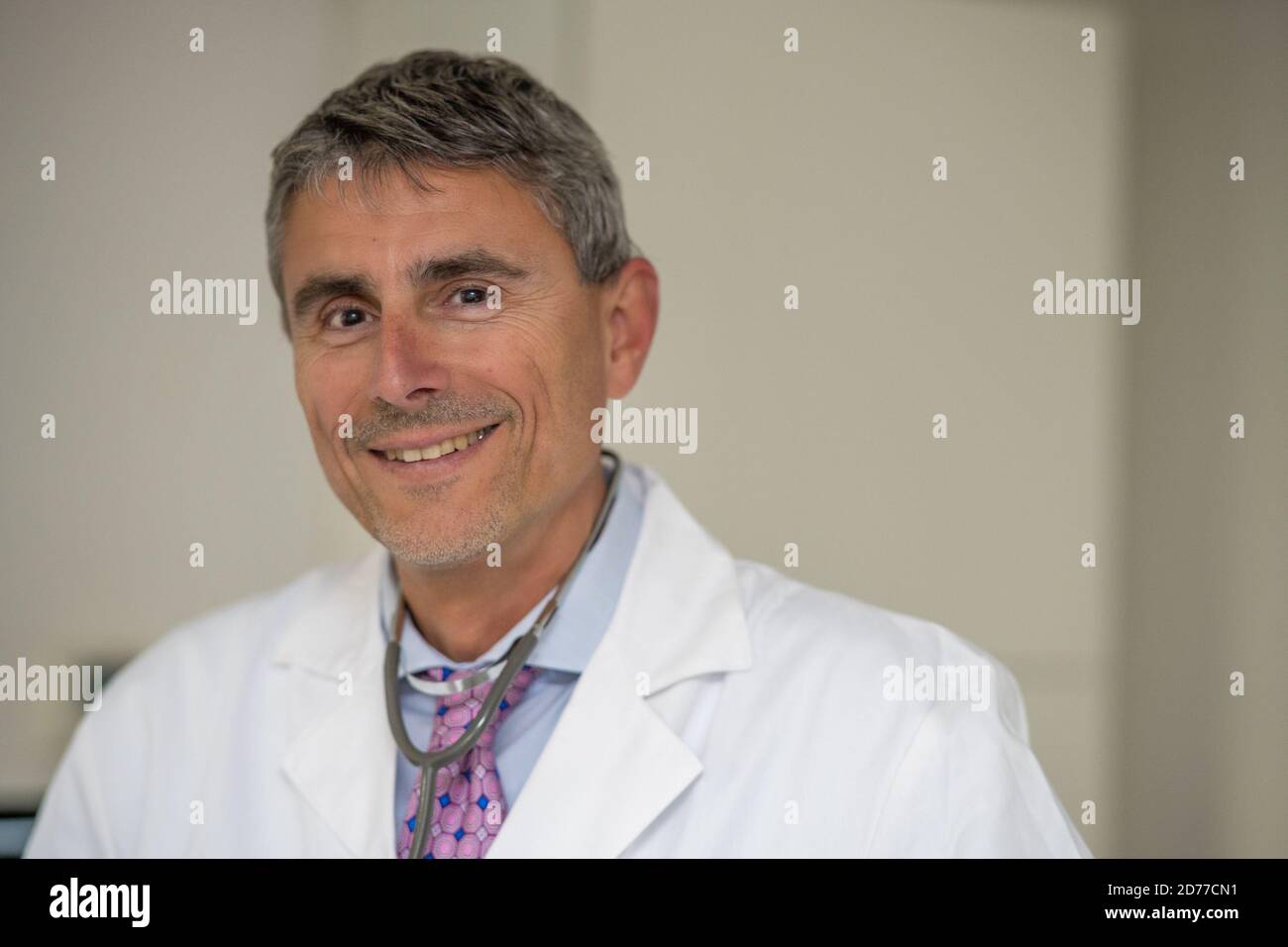 Confident smiling doctor after medical surgery operation Stock Photo ...
