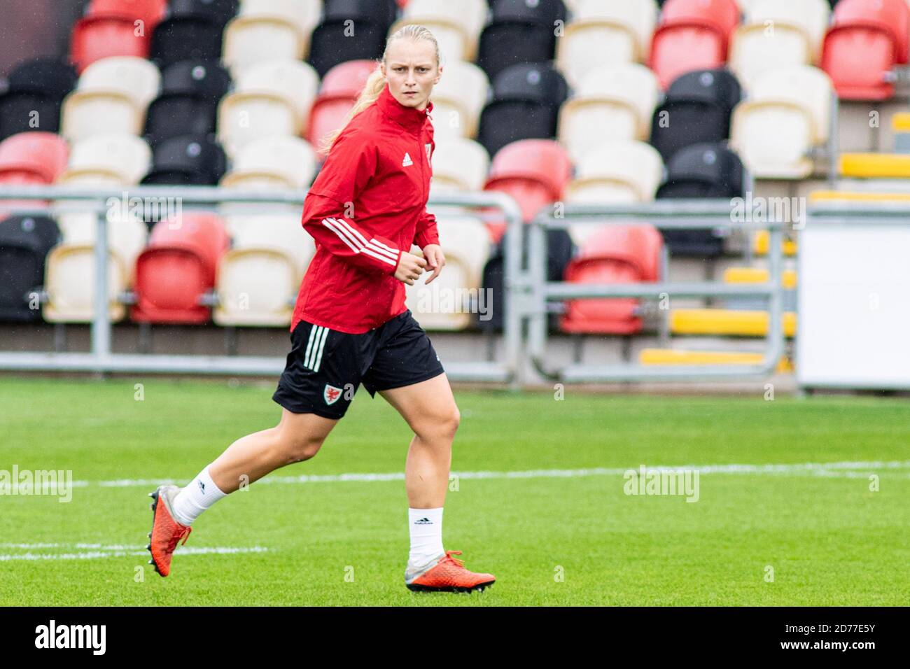 Newport, Wales, UK. 21st Oct, 2020. Rhiannon Roberts of Wales in ...