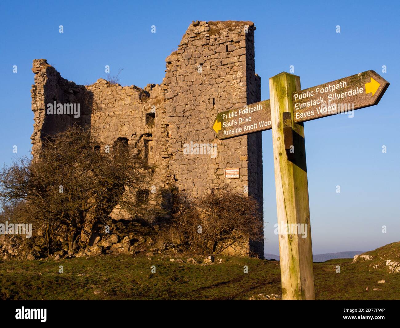 Arnside silverdale area of outstanding natural beauty hi-res stock ...