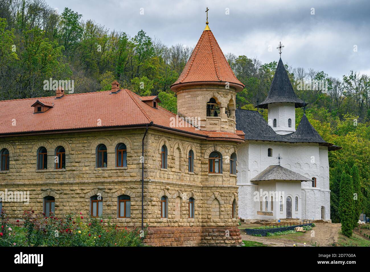 Nuns monastery view near the Rudi village in Moldova Stock Photo - Alamy