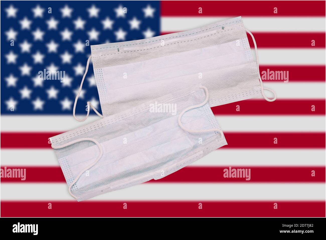 American flag coronavirus hi-res stock photography and images - Alamy