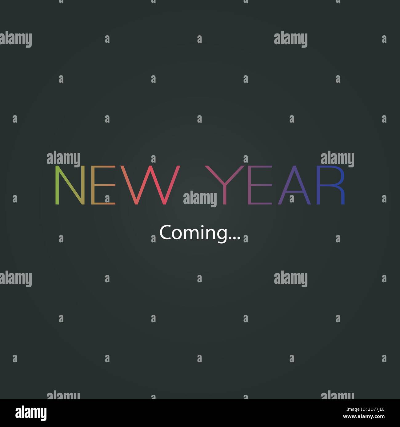New year is coming soon hi-res stock photography and images - Alamy