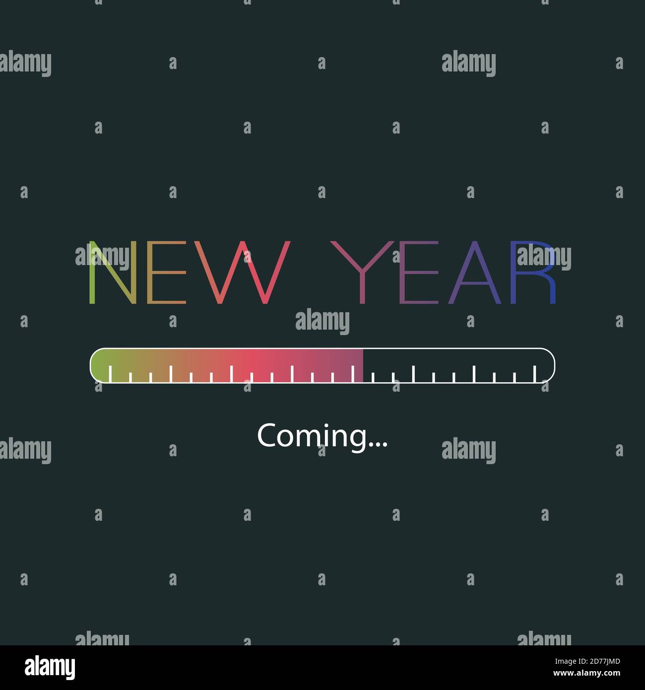 New year is coming soon hi-res stock photography and images - Alamy