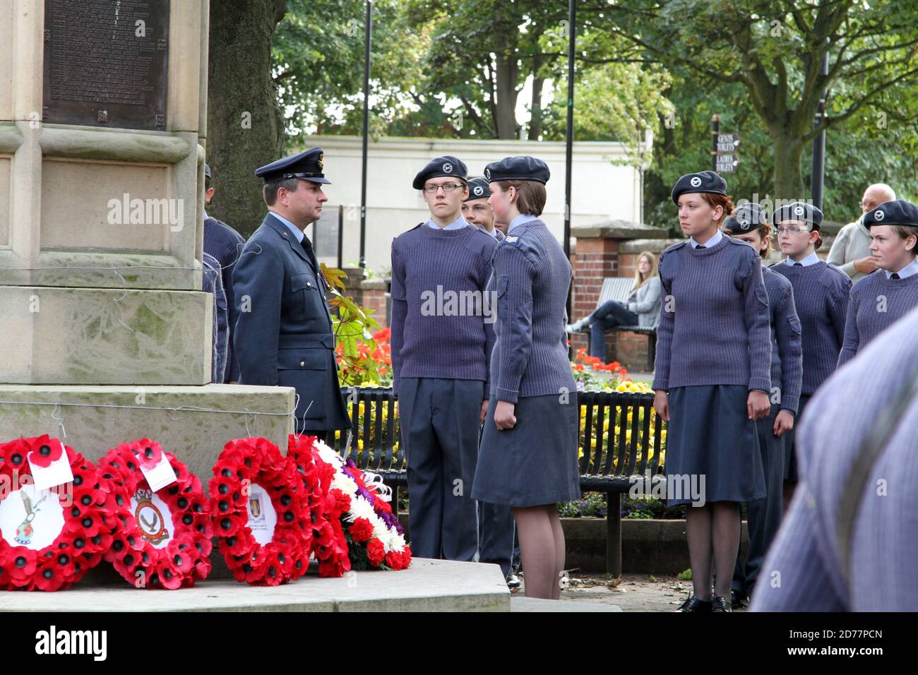 Prestwick, Ayrshire, Scotland, UK Battle of Britain Remembrance service ...