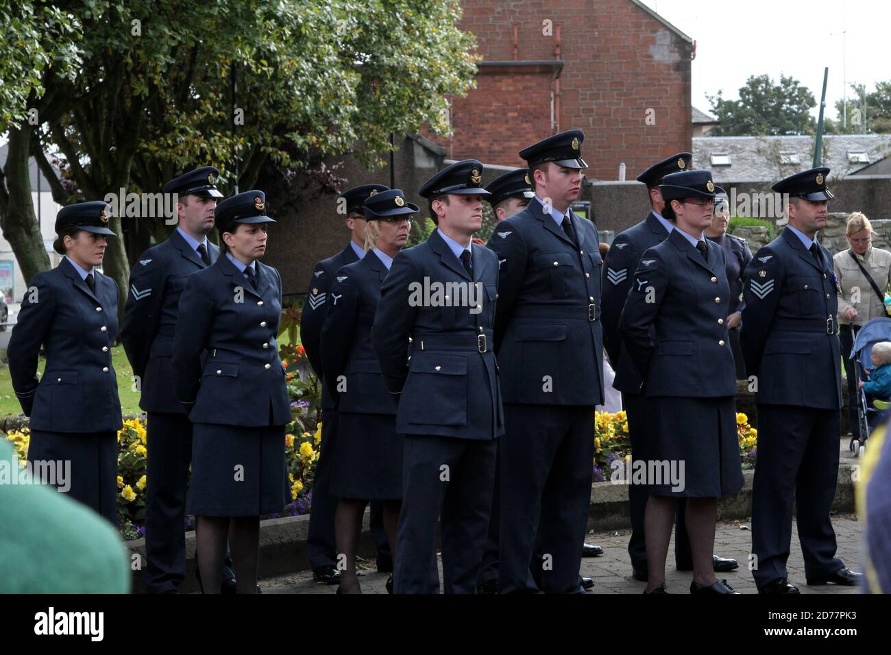 Prestwick, Ayrshire, Scotland, UK Battle of Britain Remembrance service ...