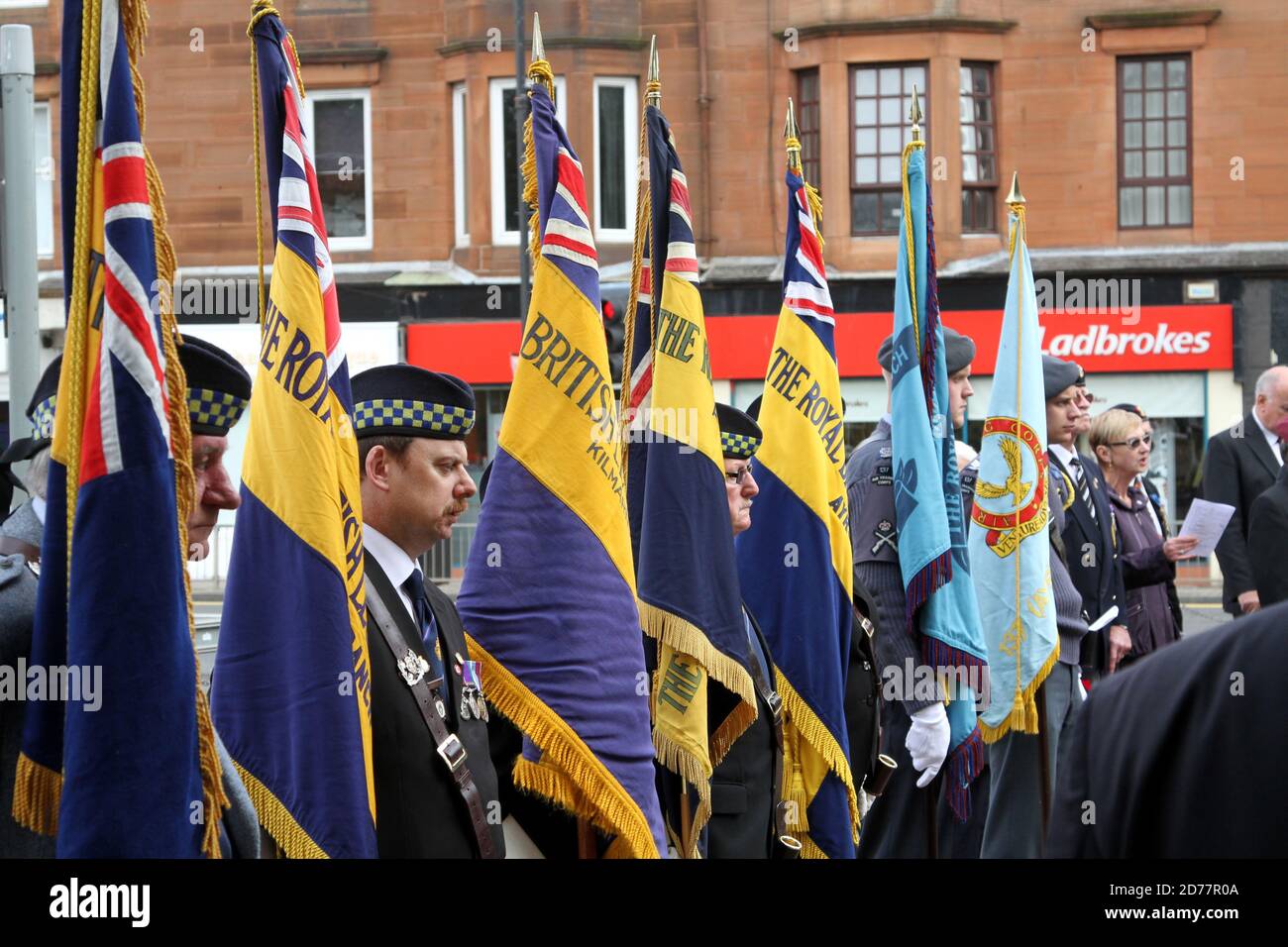 Prestwick, Ayrshire, Scotland, UK Battle of Britain Remembrance service ...