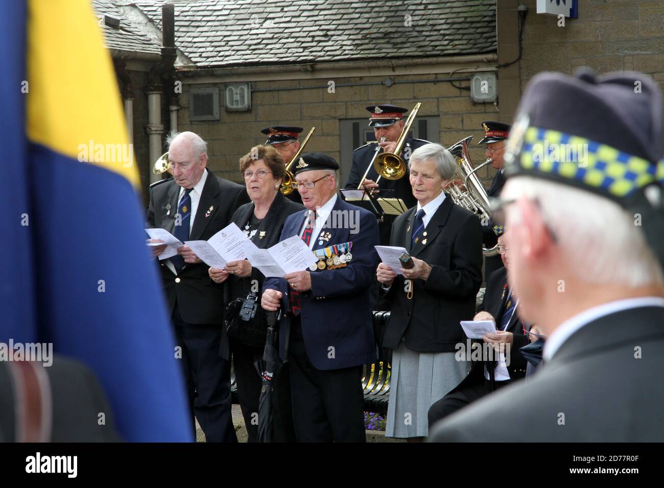 Prestwick remembrance parade hi-res stock photography and images - Alamy