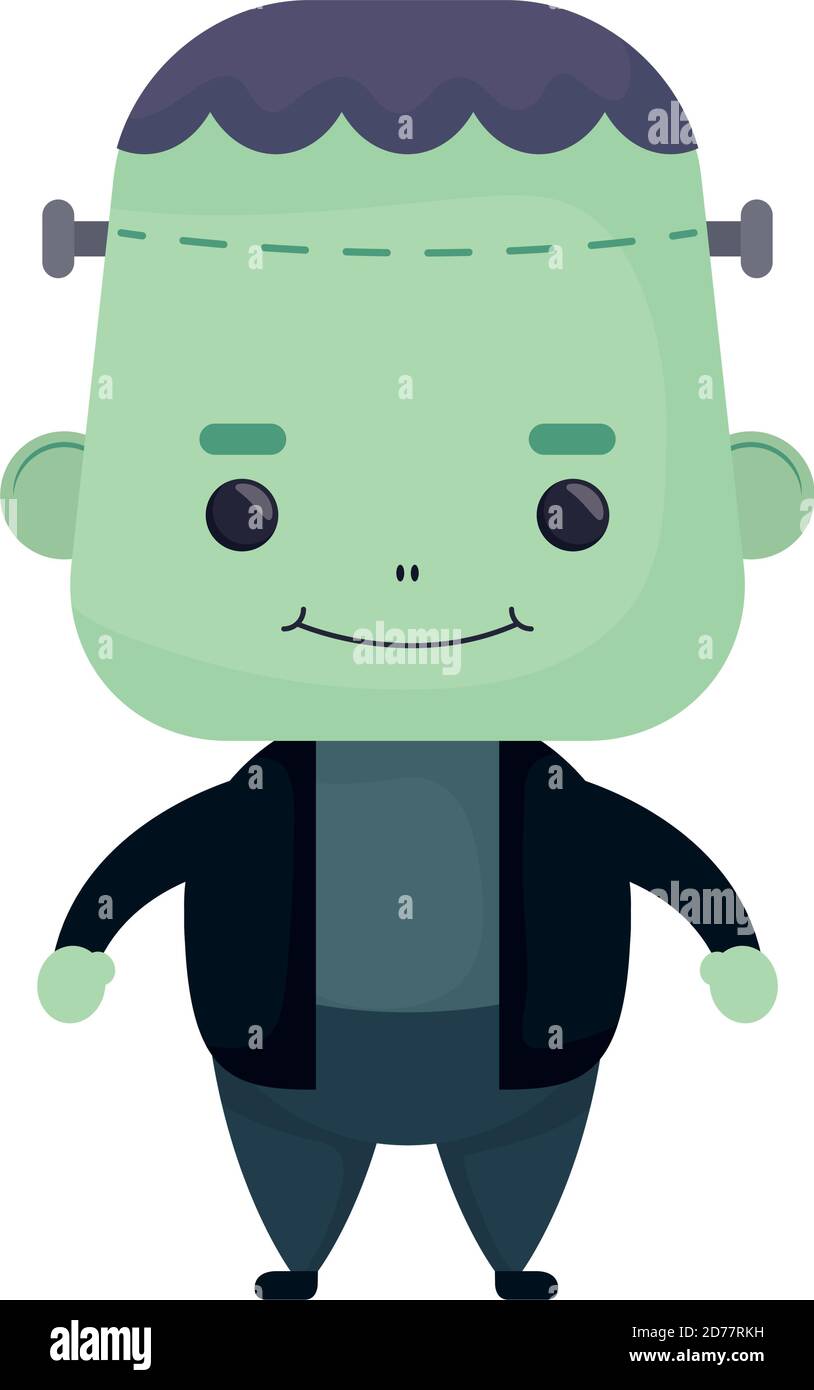 Cute Frankenstein Cartoon