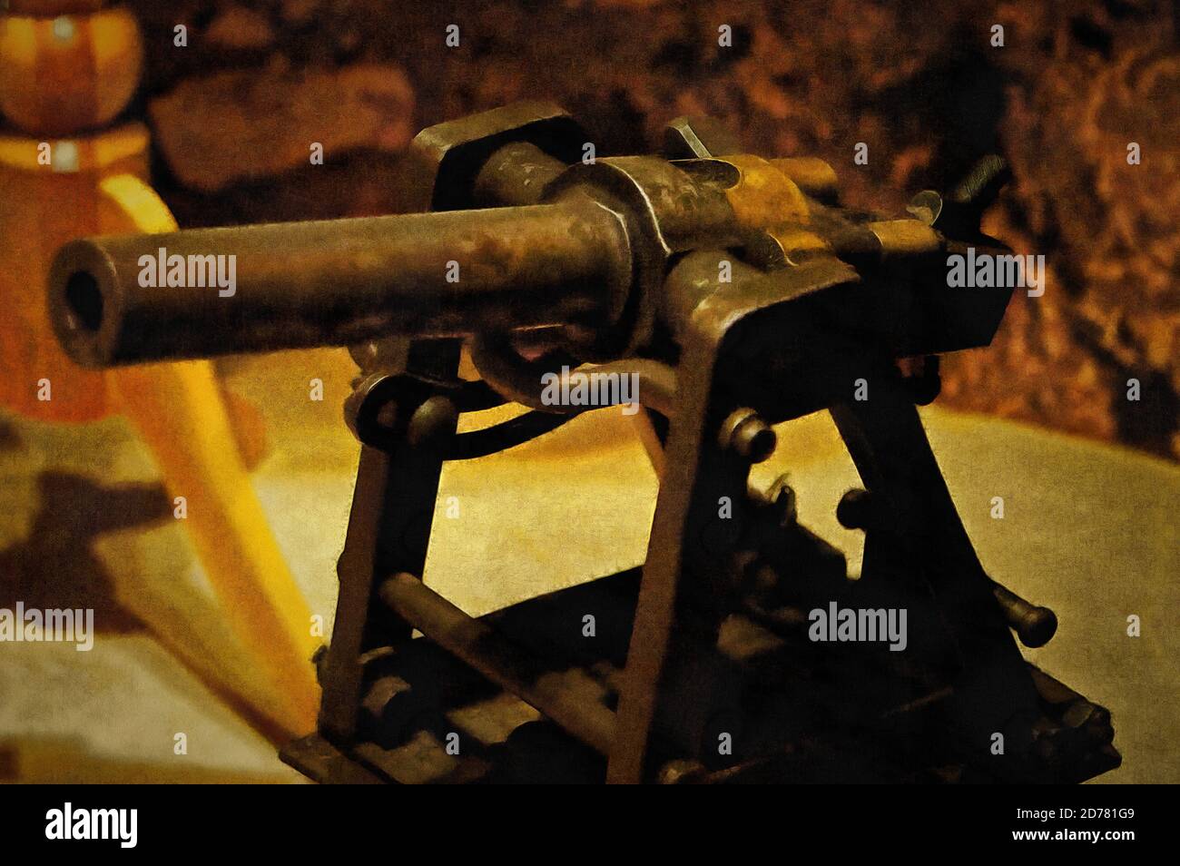 Trench mortar 1915 hi-res stock photography and images - Alamy