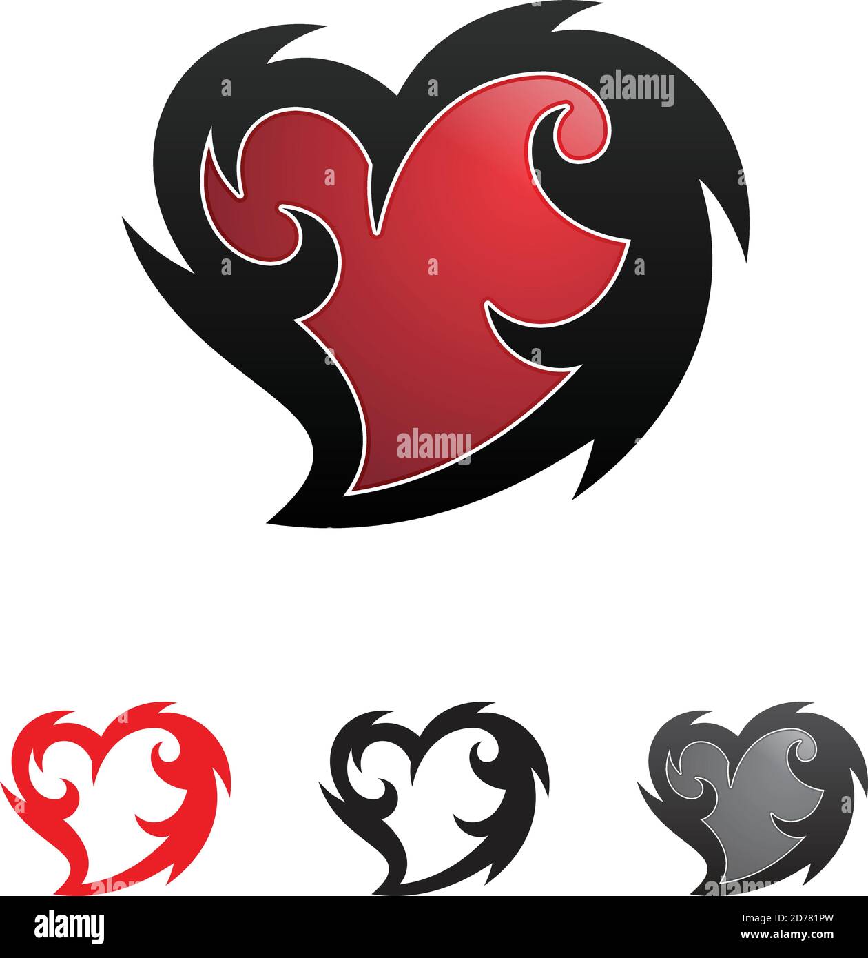 Tribal Love Symbol