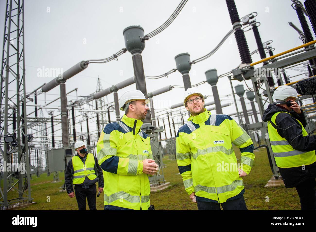 Handewitt, Germany. 21st Oct, 2020. Tim Meyerjürgens (l-r), Managing ...