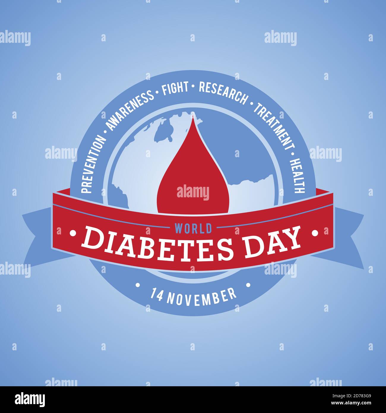 Diabetes Background Stock Vector Images Alamy