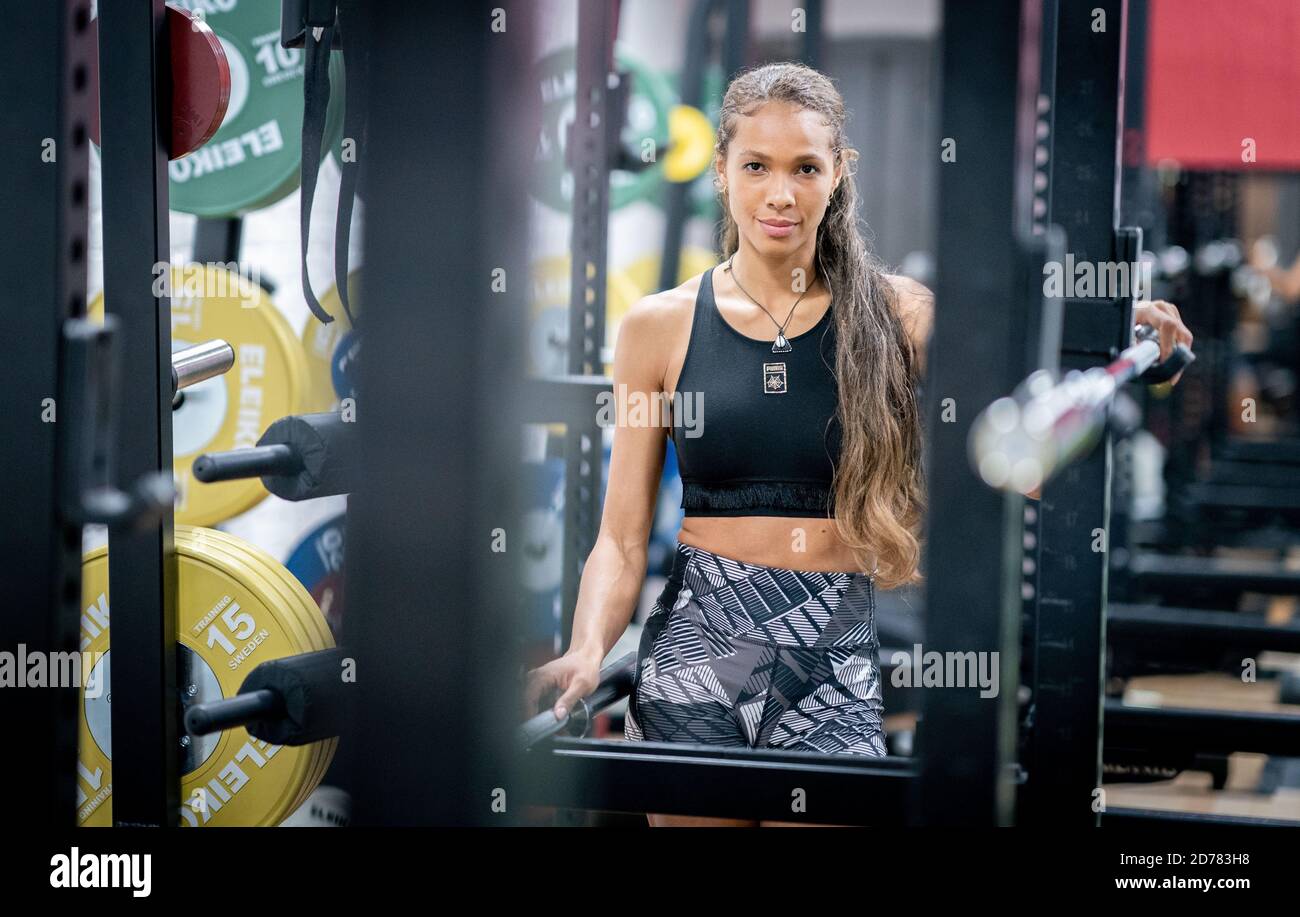 Berlin, Germany. 20th Oct, 2020. Alexandra Wester, athlete in the long ...
