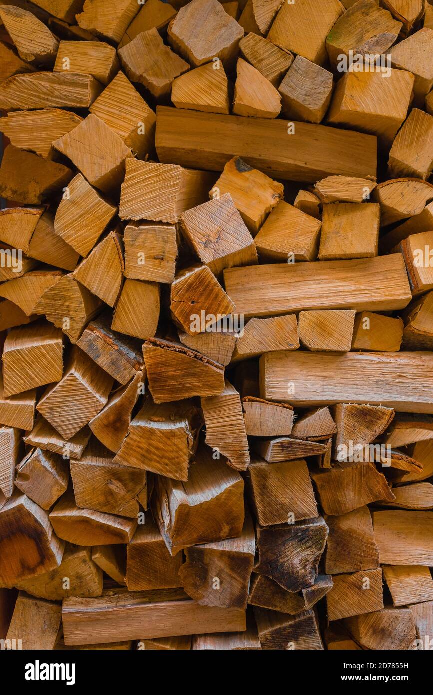 Lots of fire wood for the winter hi-res stock photography and images ...