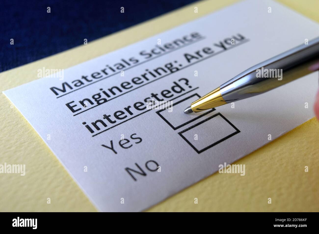 Materials science and engineering hi-res stock photography and images ...