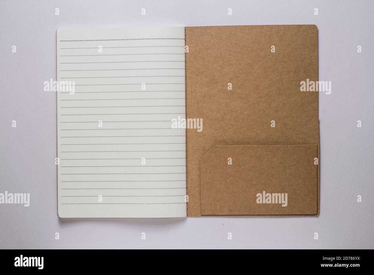 A single line book on white background stock photo Stock Photo - Alamy