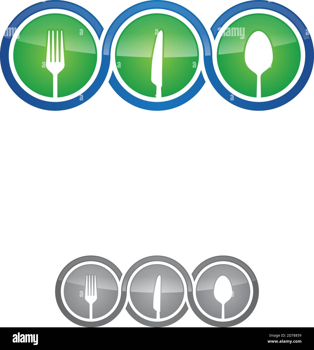 Very creative infinity vector design template for restaurant on the ...