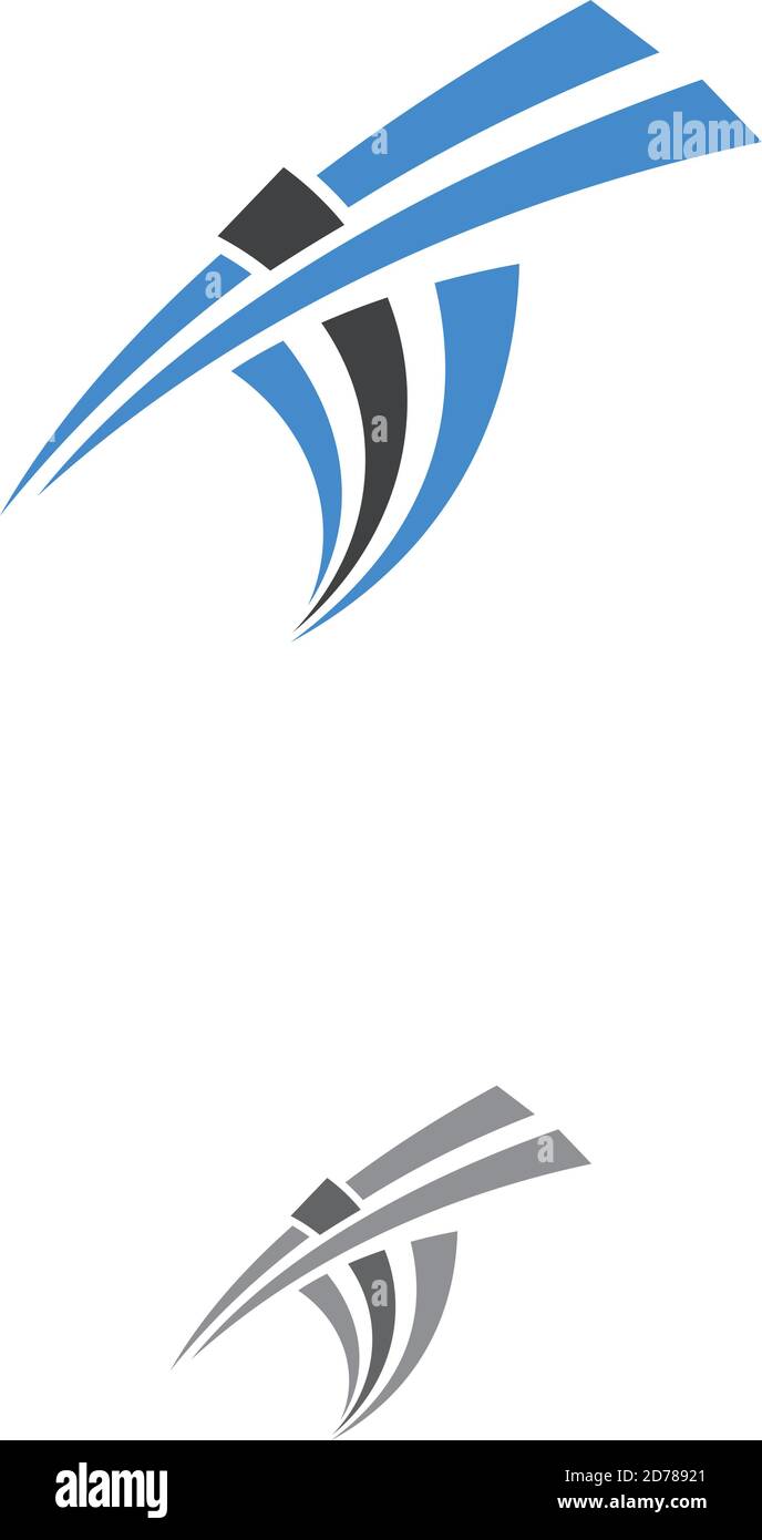 Illustration letter IT vector with abstract graphic. Creative letter IT ...