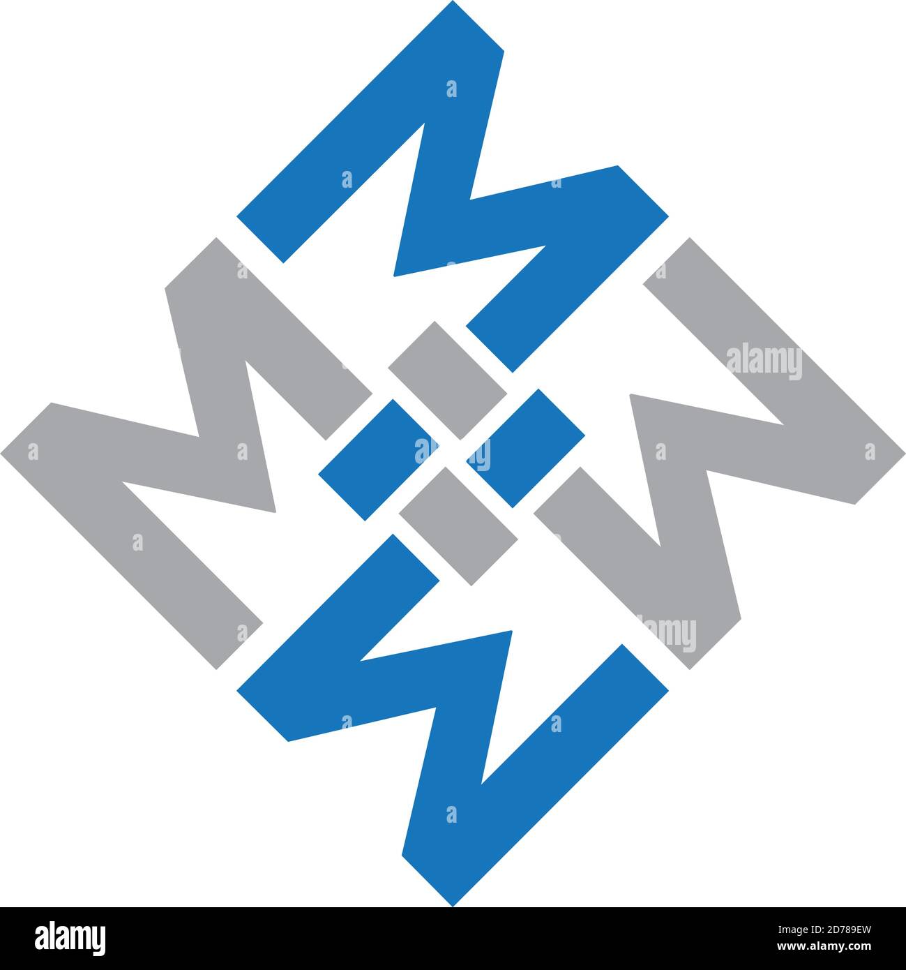 Illustration letter M vector shapes square for community. Creative ...