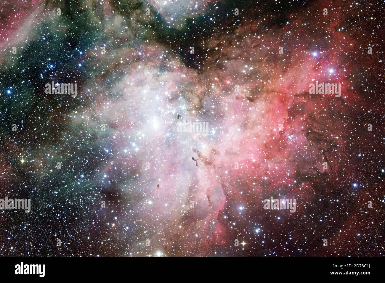 Deep space. Awesome science fiction render. Elements of this image ...