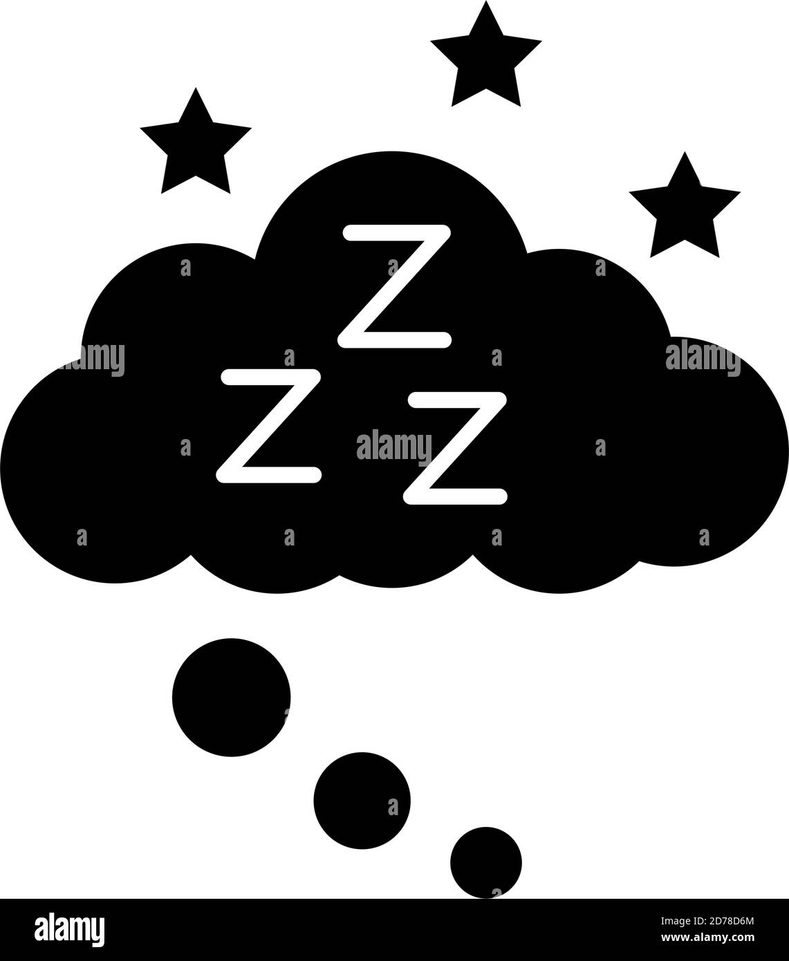 Snore illustration Black and White Stock Photos & Images - Alamy