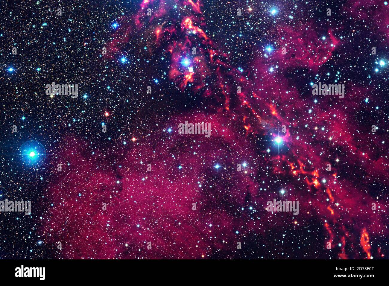 Outer space. Science fiction cosmos. Elements of this image furnished ...