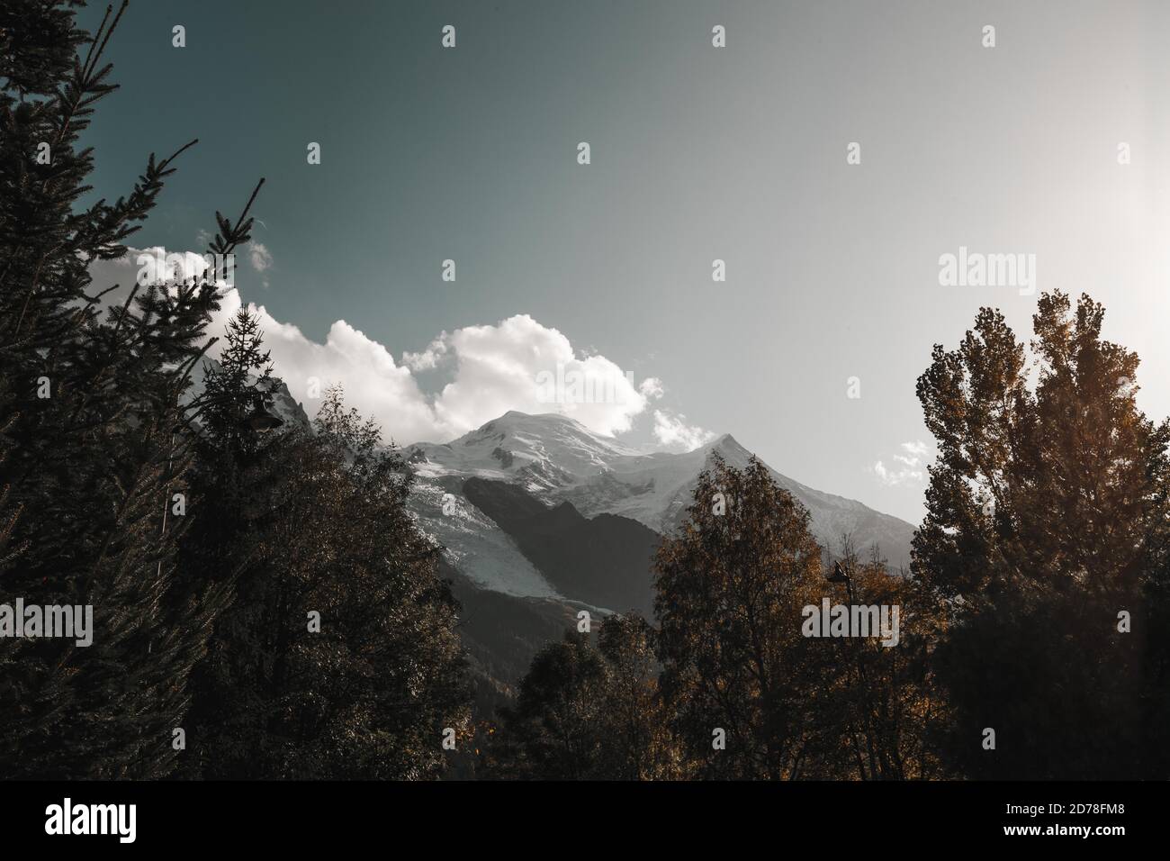 A beautiful view of the French Alps in France Stock Photo - Alamy
