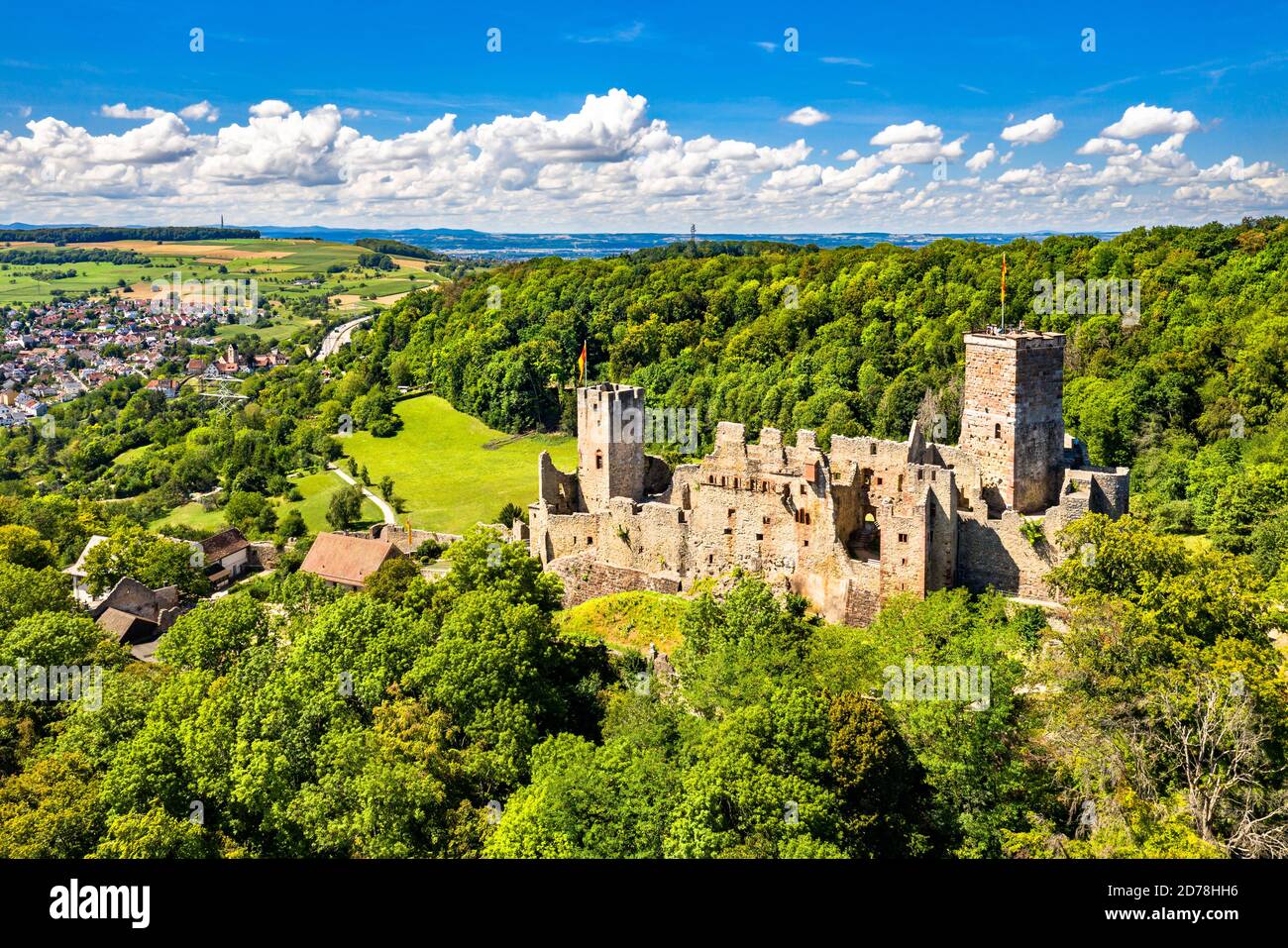 Roetteln Castle in Loerrach, Germany Stock Photo - Alamy