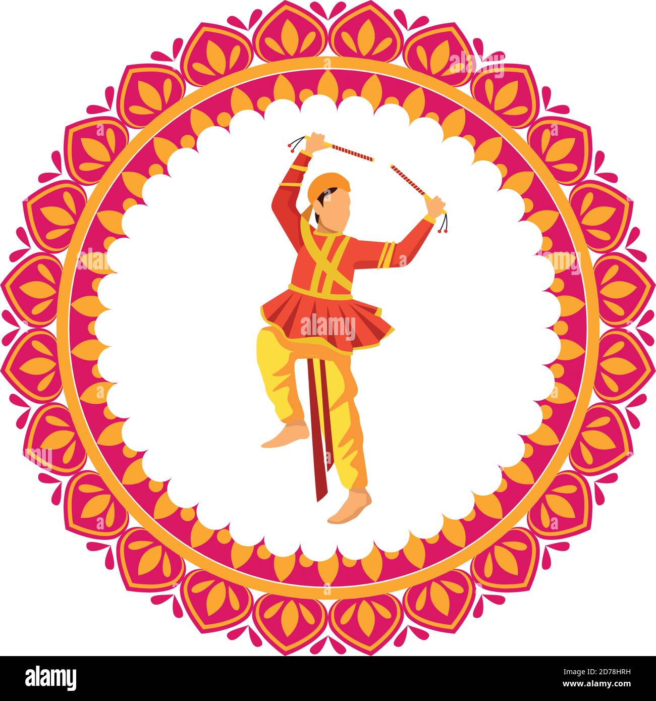 India male dancer Stock Vector Images - Alamy