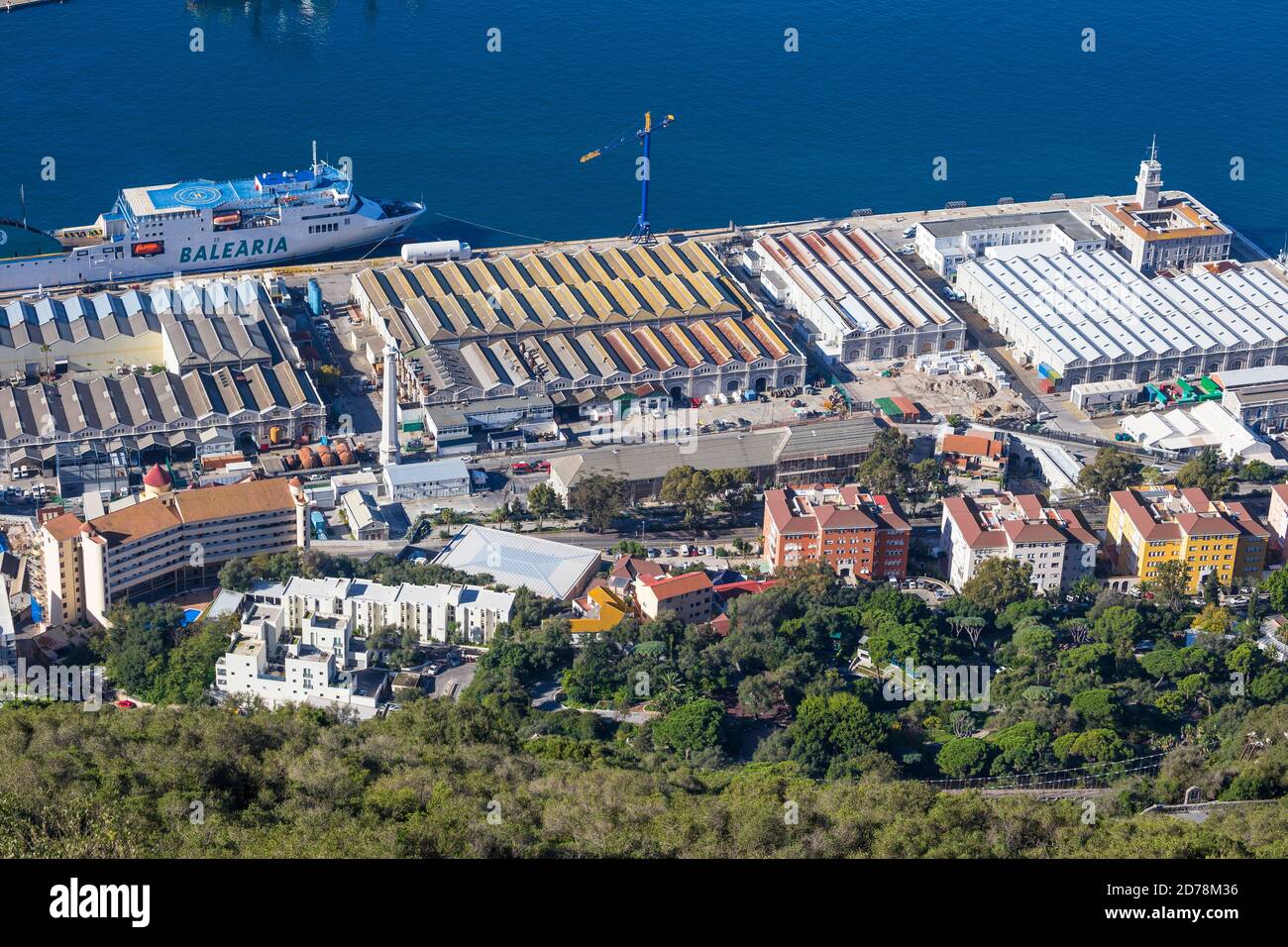 View from gibraltar hi-res stock photography and images - Alamy