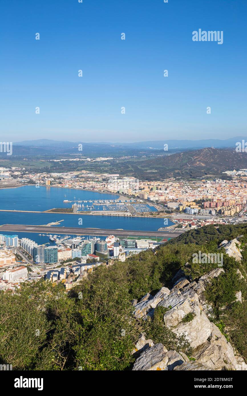 View from gibraltar hi-res stock photography and images - Alamy