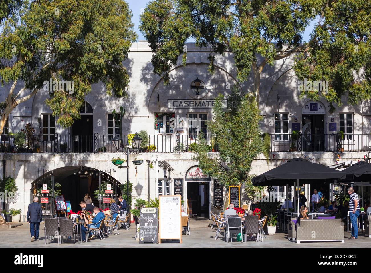 Gibraltar cafe hi-res stock photography and images - Alamy