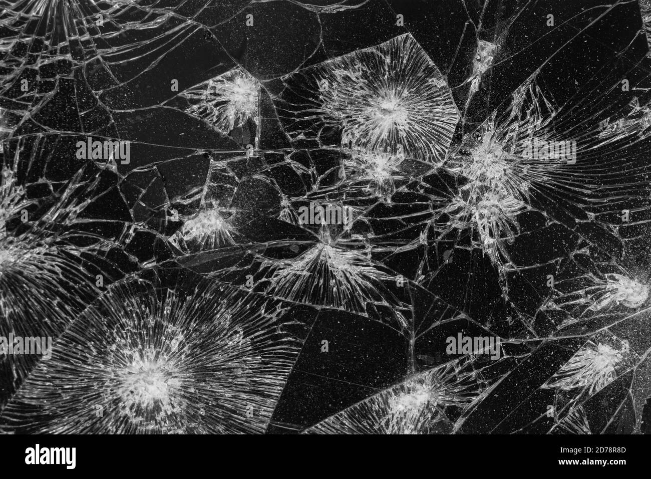 broken smartphone texture background. broken phone black display with ...