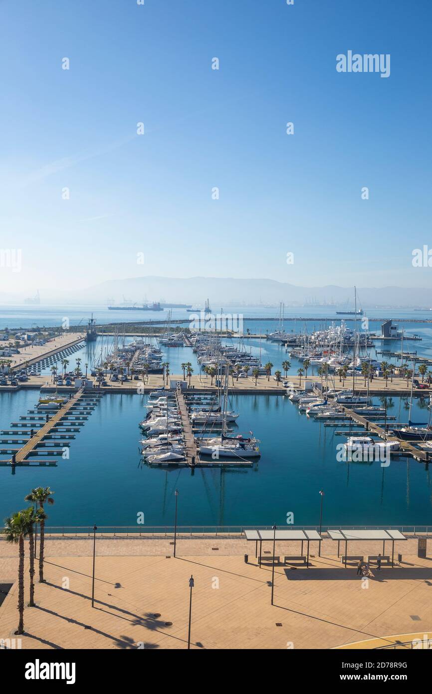 Spain, La Linea, Marina Stock Photo - Alamy
