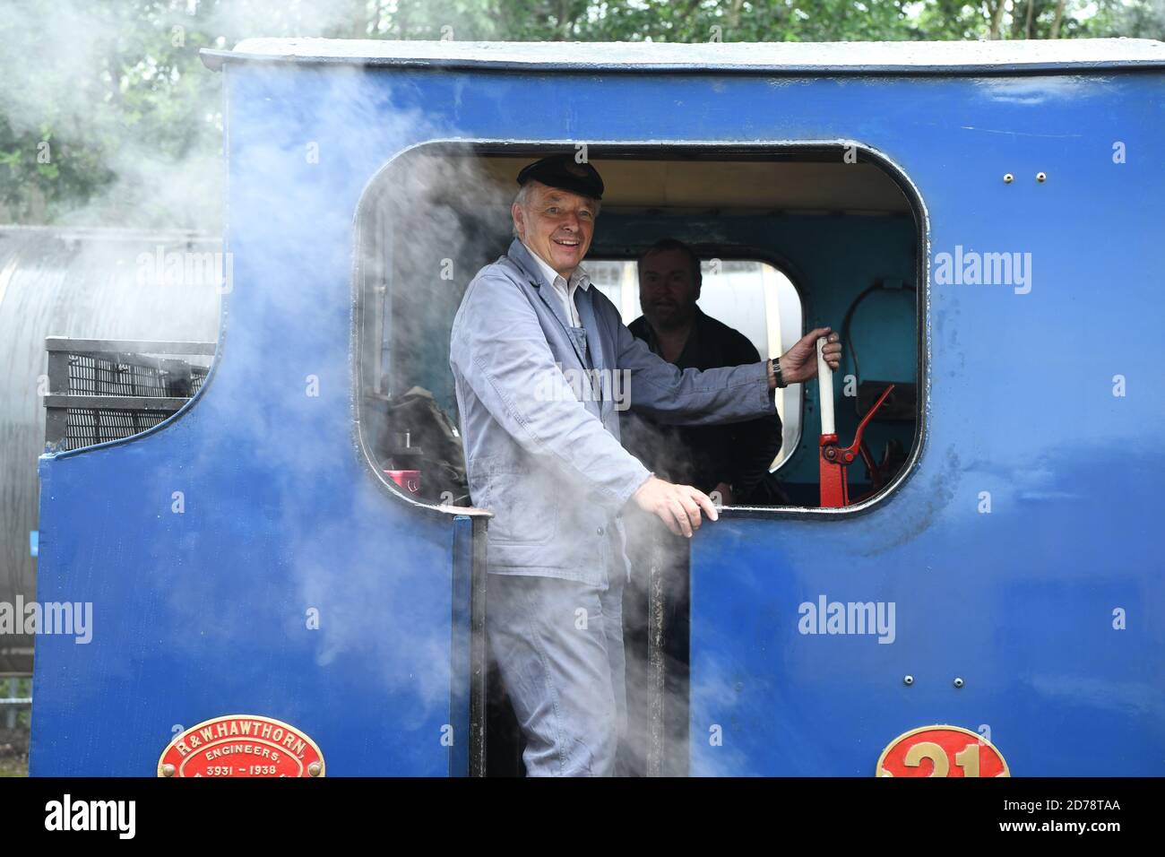 Steam Locomotive 'Linda' no. 21 at the Ribble Steam Railway and Museum ...