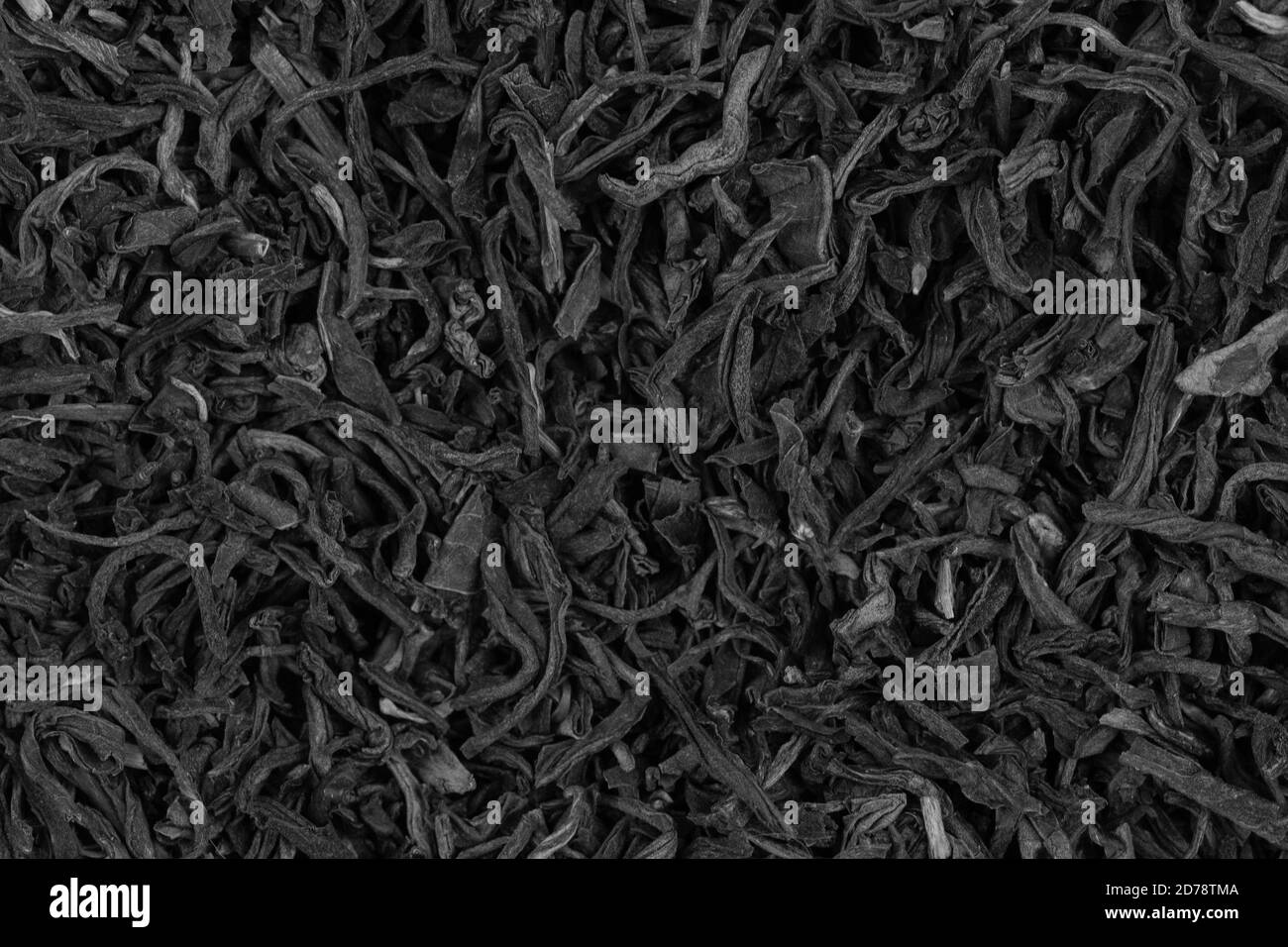 Dried tea leaves background texture. close-up Stock Photo - Alamy