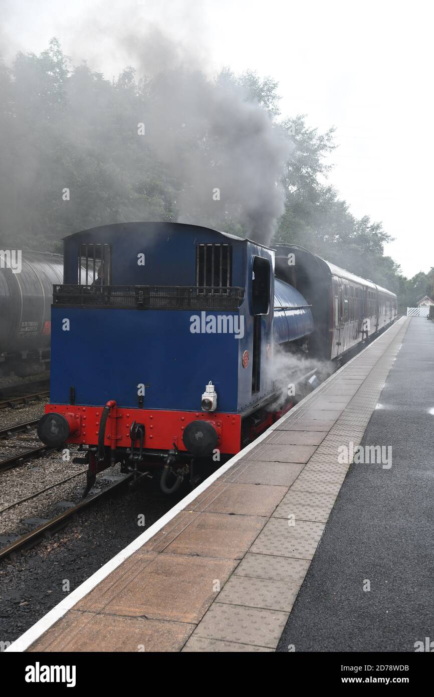 Steam Locomotive 'Linda' no. 21 at the Ribble Steam Railway and Museum ...