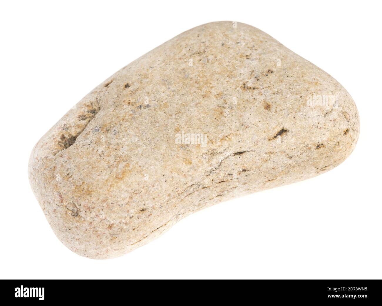 Natural large stone, cobblestone isolated on white background. stones ...