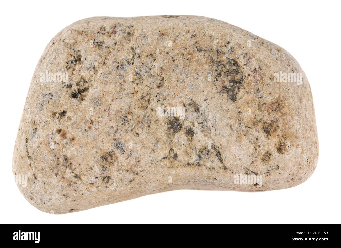 Natural large stone, cobblestone isolated on white background. stones ...