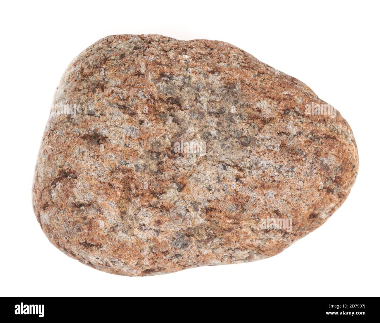 Natural large stone, cobblestone isolated on white background. stones ...