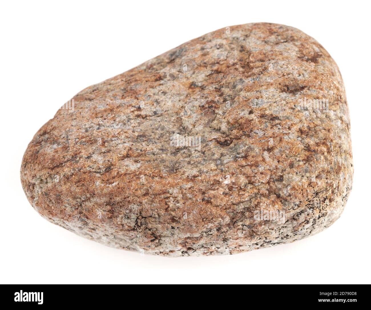 Natural large stone, cobblestone isolated on white background. stones ...