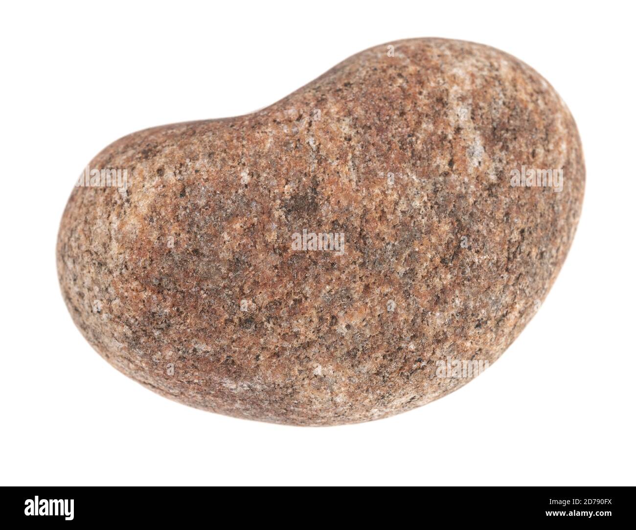 Natural large stone, cobblestone isolated on white background. stones ...