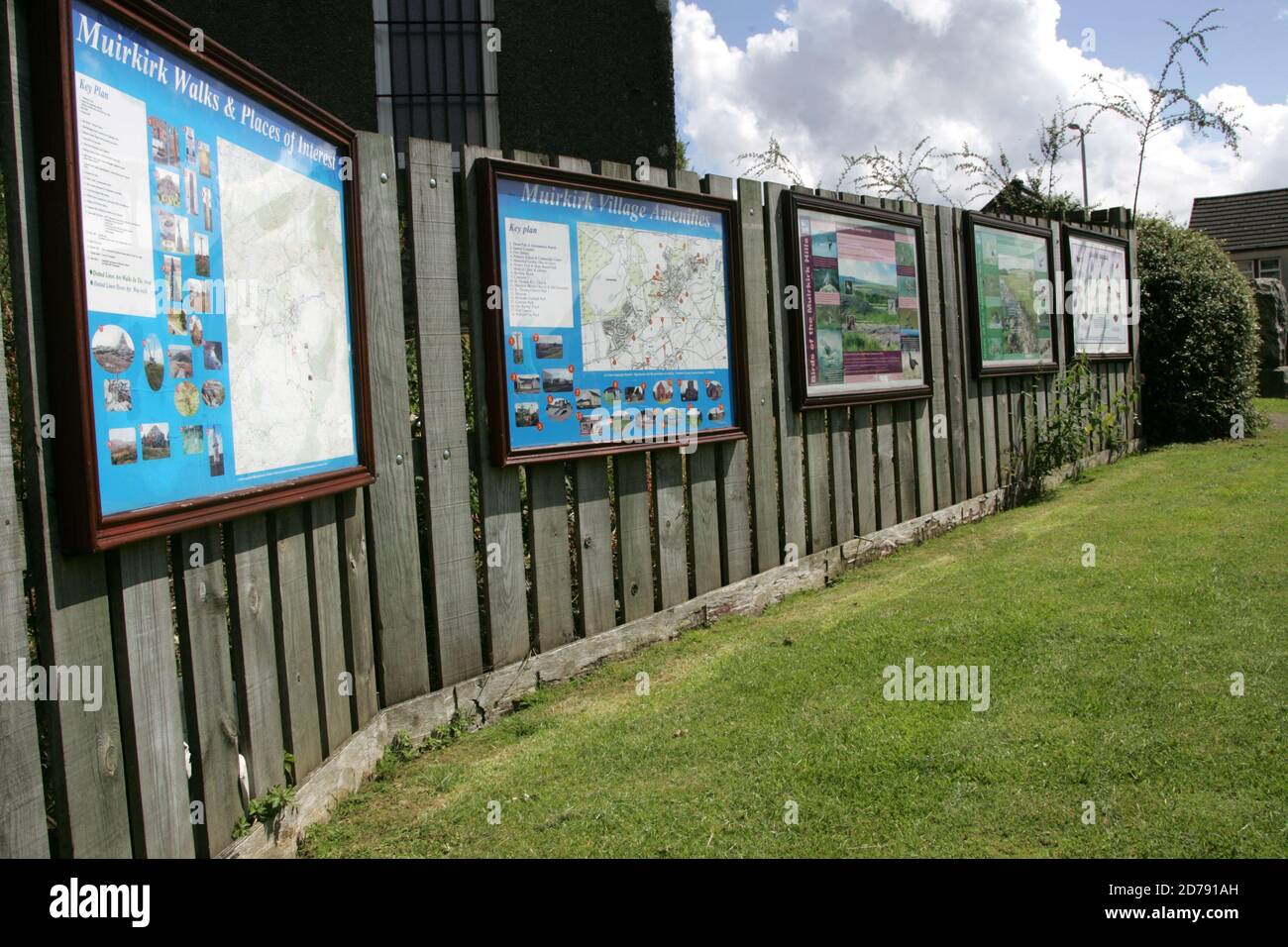 Muirkirk , East Ayrshire, Scotland, UK. It is located on the north bank ...